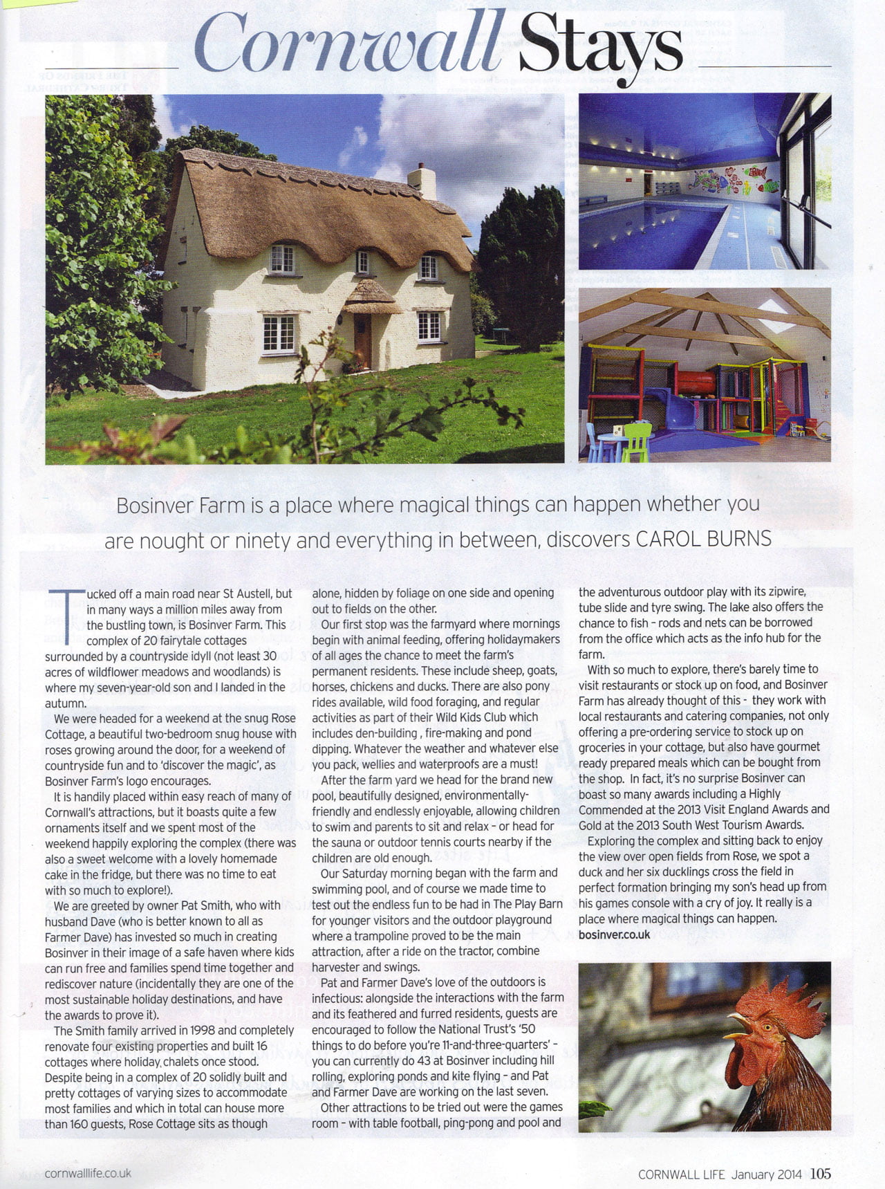 Cornwall Life discover Bosinver Farm is a place where magical things ...