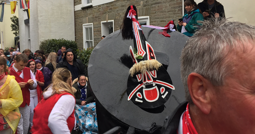 May Day at the Obby Oss Festival in Padstow, Cornwall | Bosinver