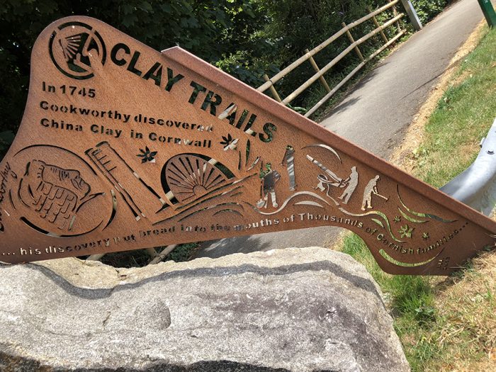 Exploring the off road cycling and walking Clay Trails around St ...